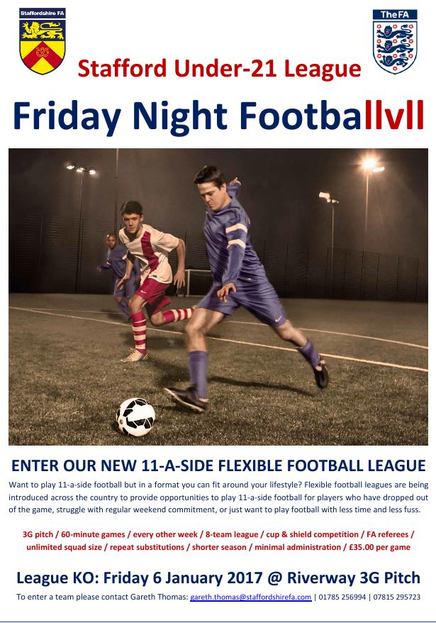 football-poster - Together Active Staffordshire & Stoke-on-Trent