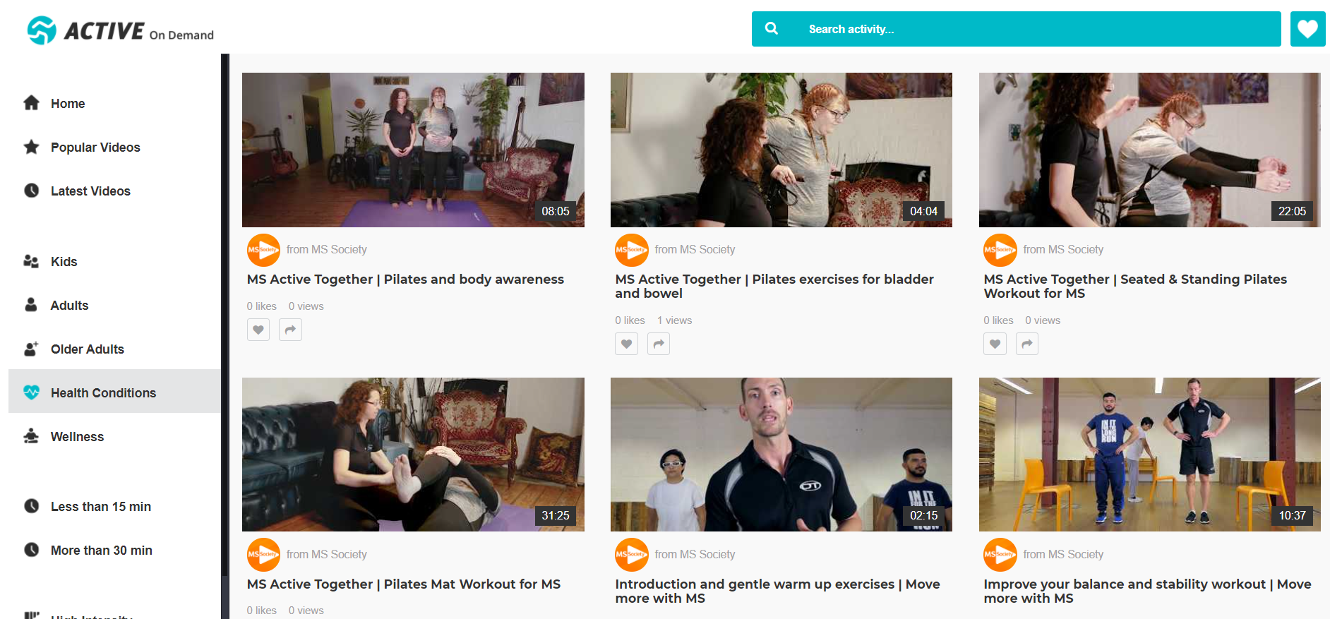 Activity Finder - Together Active Staffordshire & Stoke-on-Trent