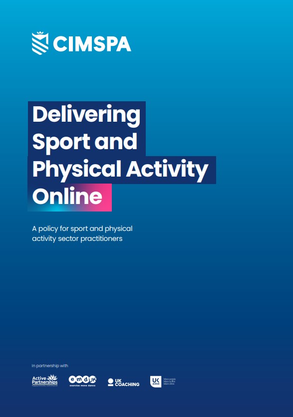CIMSPA online policy - Together Active Staffordshire & Stoke-on-Trent